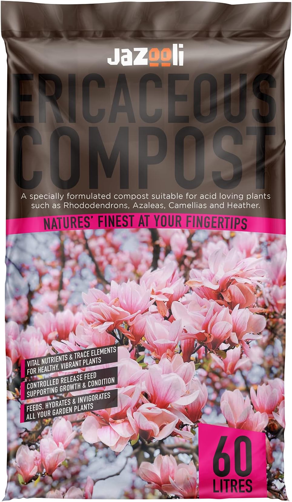 GROWMOOR ERICACEOUS COMPOST 60L : Amazon.co.uk: Garden