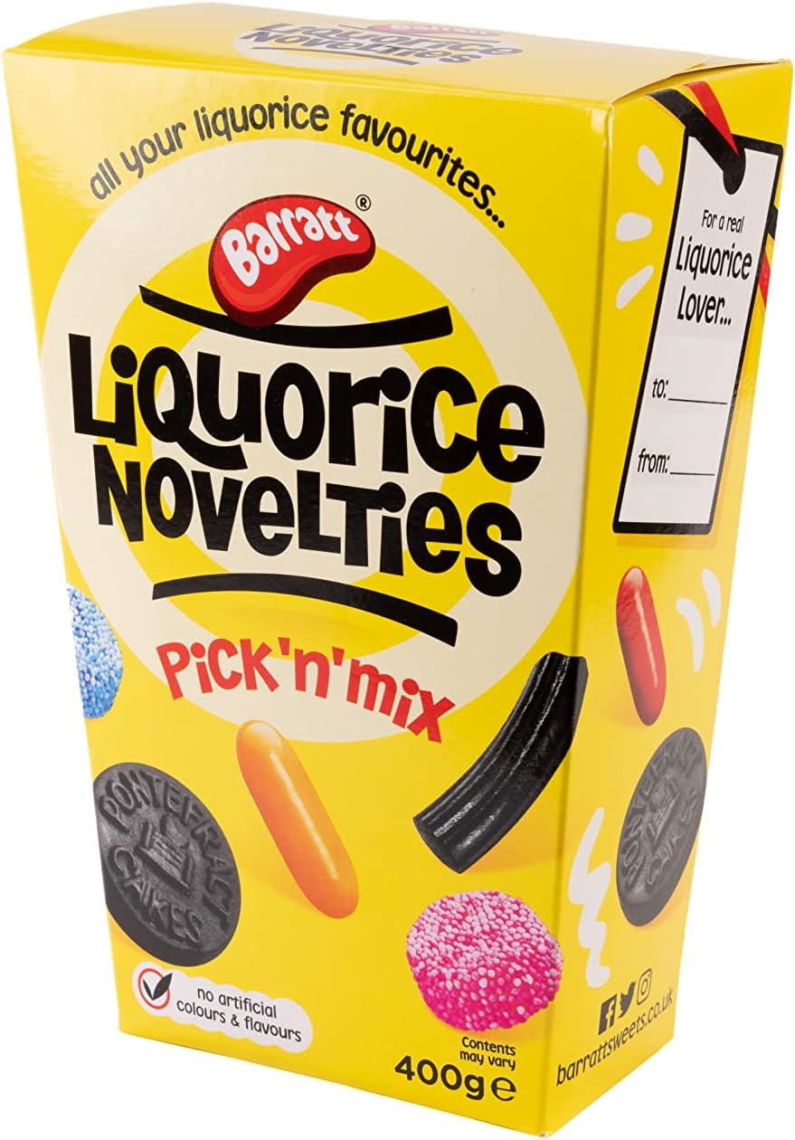 BARRATT LIQUORICE NOVELTY CARTONS 300G : Amazon.co.uk: Grocery
