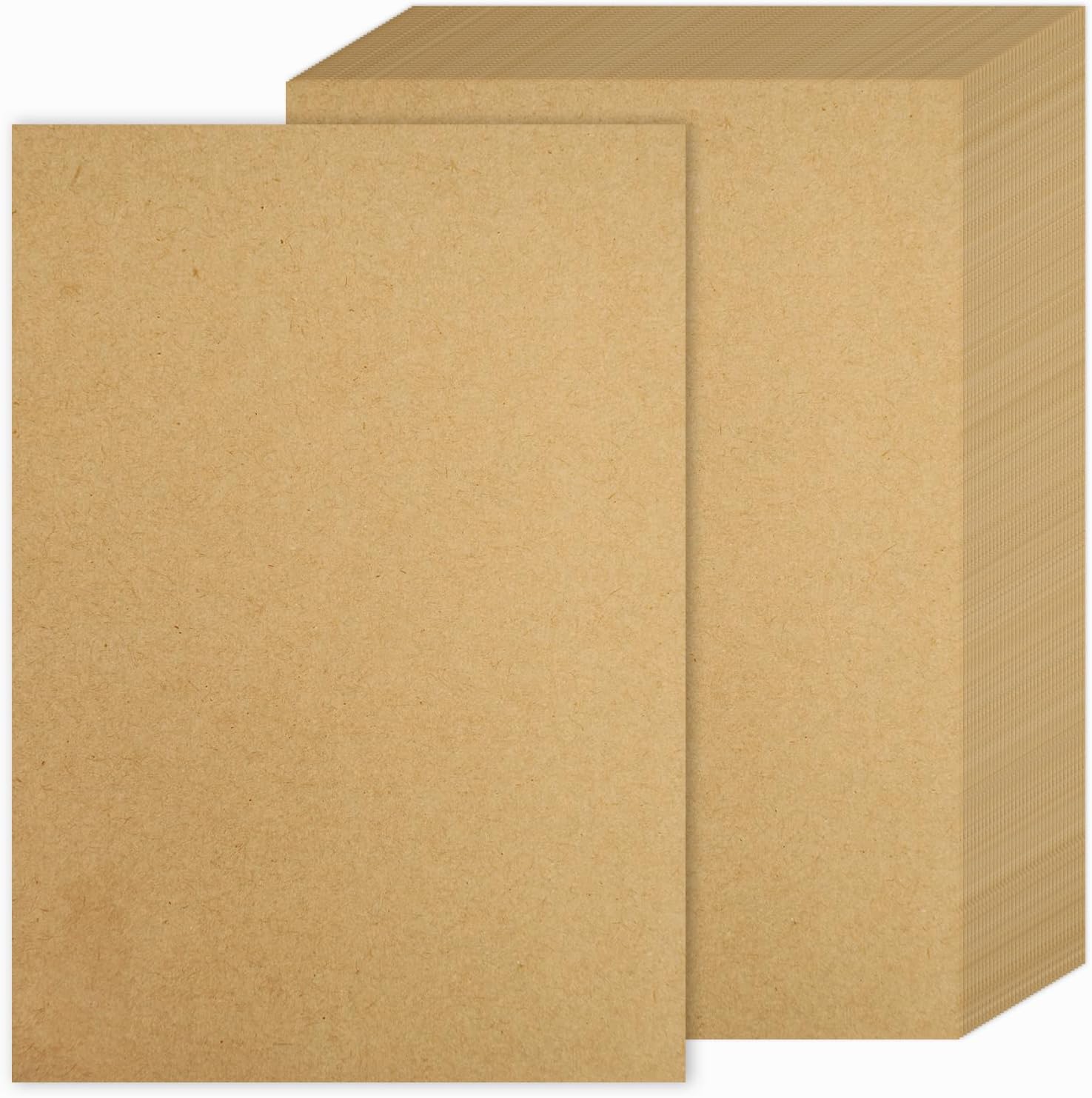 Amazon.com : Shindel 70 Sheets Brown Cardstock, Kraft Paper ...