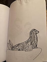 Amazon.com: Adult Coloring Book: Stress Relieving Animal Designs ...