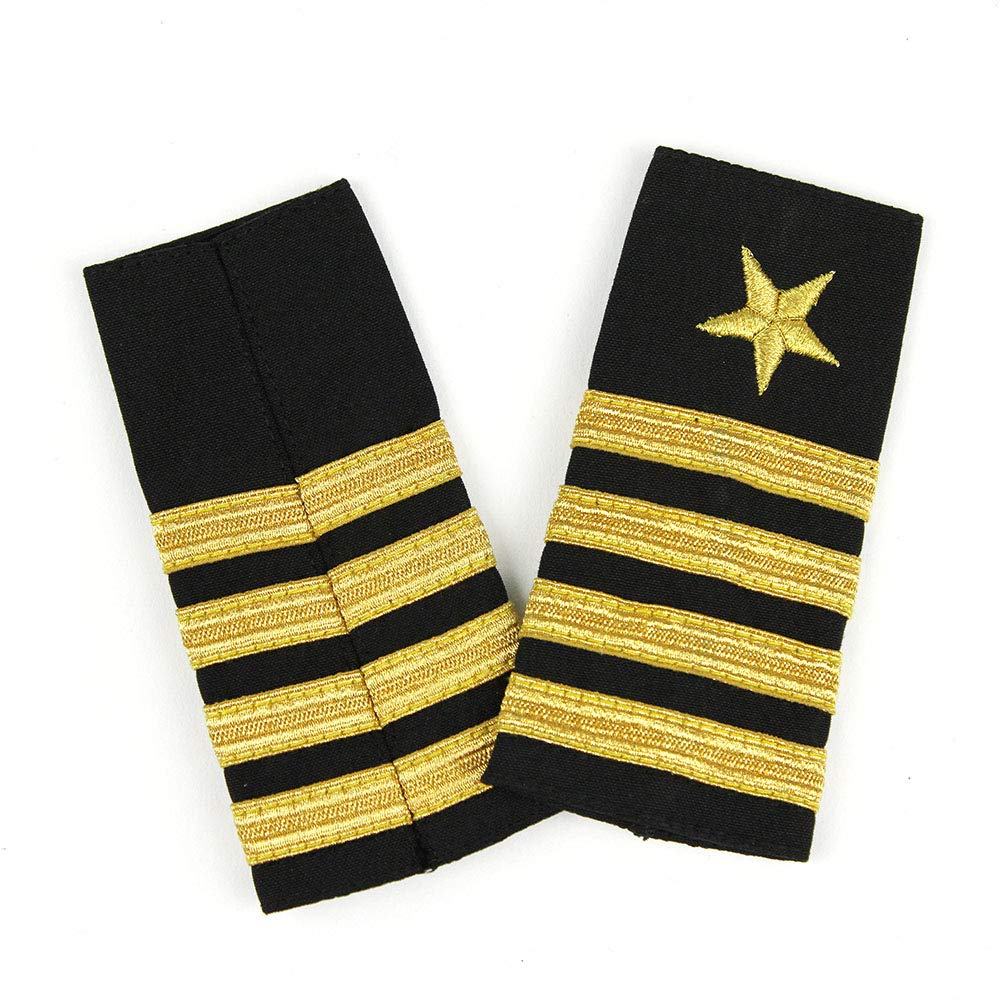 Amazon.com: Pair of United States Navy Line Officer's Soft Epaulets ...