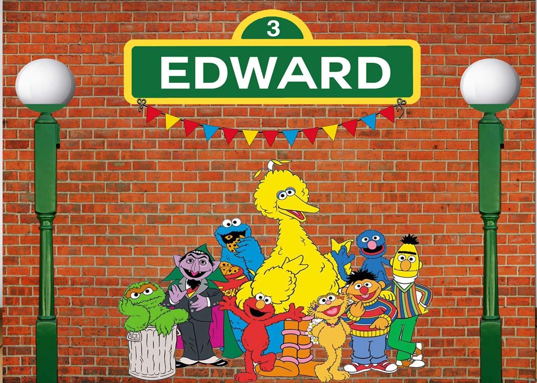 Sesame Street Brick Background Sesame Street Sesame Street Added A