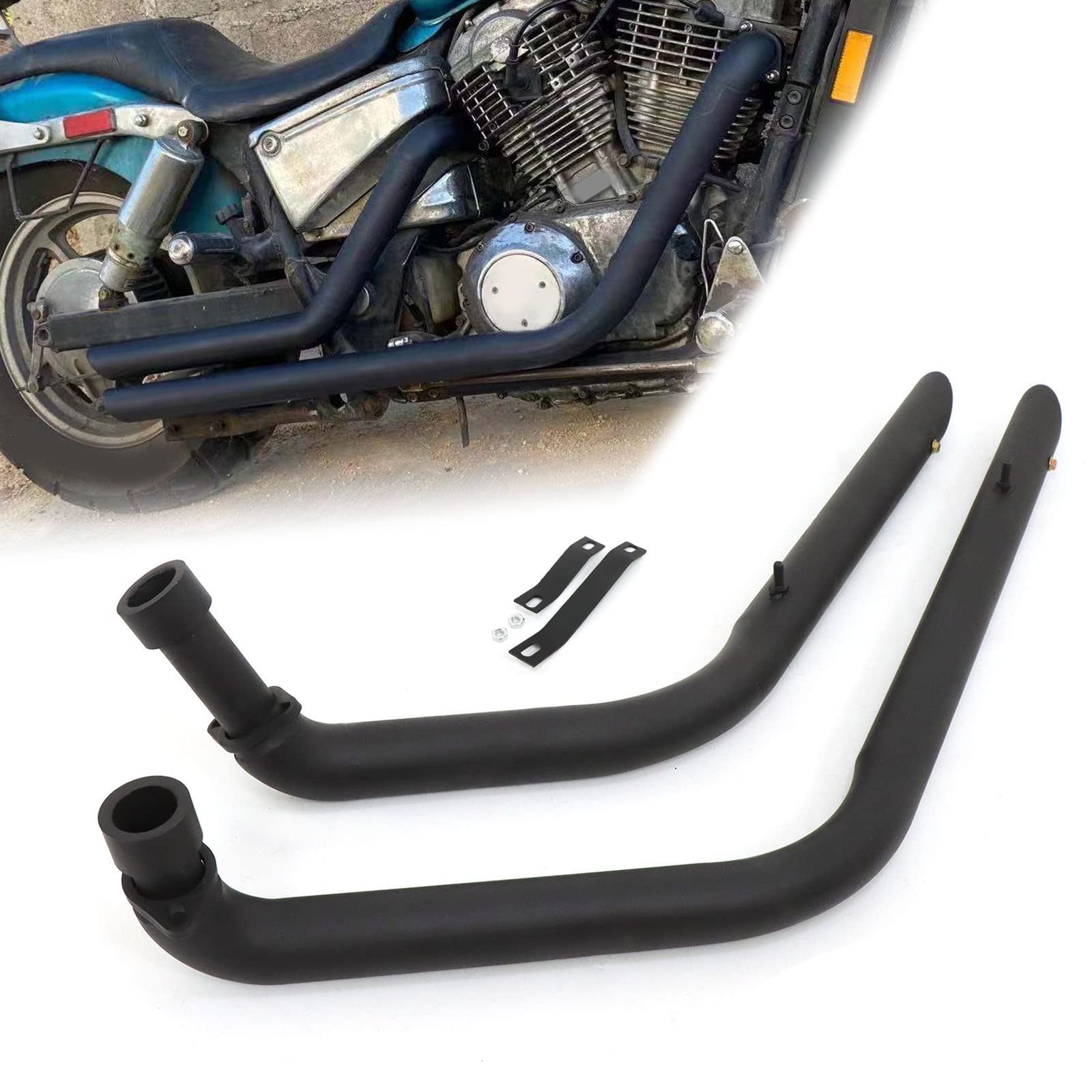Honda Shadow 1100 Exhaust System 2024 Honda® Shadow Phantom ABS