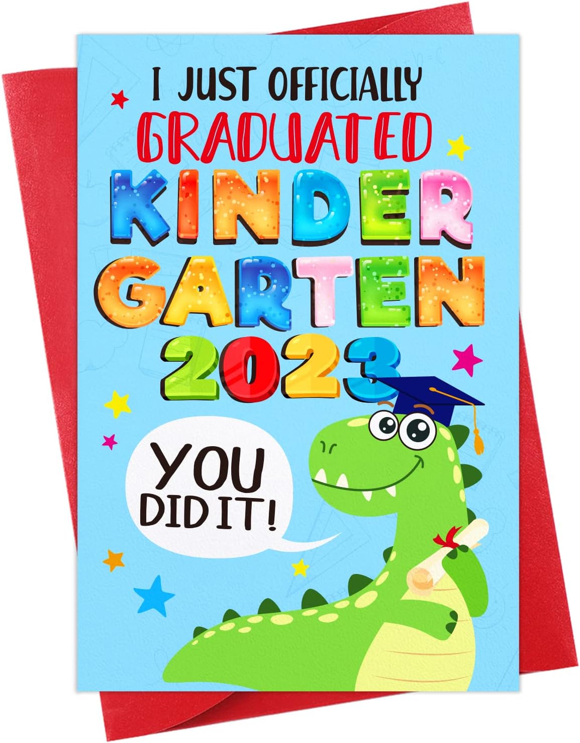 Amazon.com : FaCraft Kindergarten Graduation Cards for Kids 2023 ...