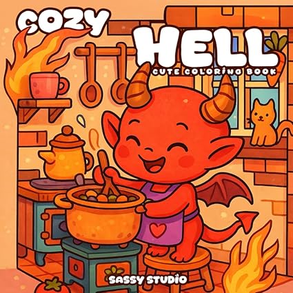 Amazon.com: Cozy Hell: Color the Sweetest Side of the Underworld ...