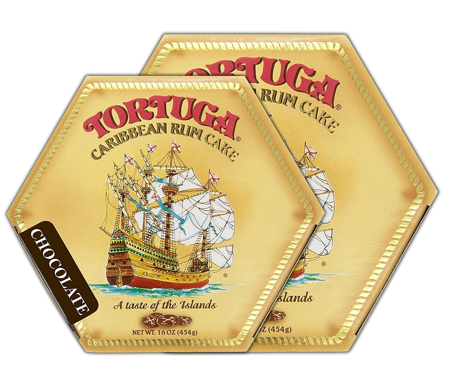 Tortuga Caribbean Chocolate Rum Cake 16oz - 2 Pack | Buy Now with ...