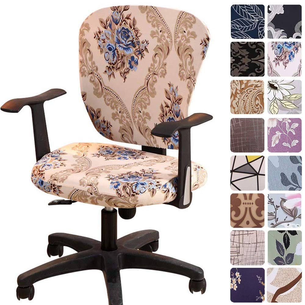 Amazon.com: Melaluxe Computer Office Chair Covers - Protective ...