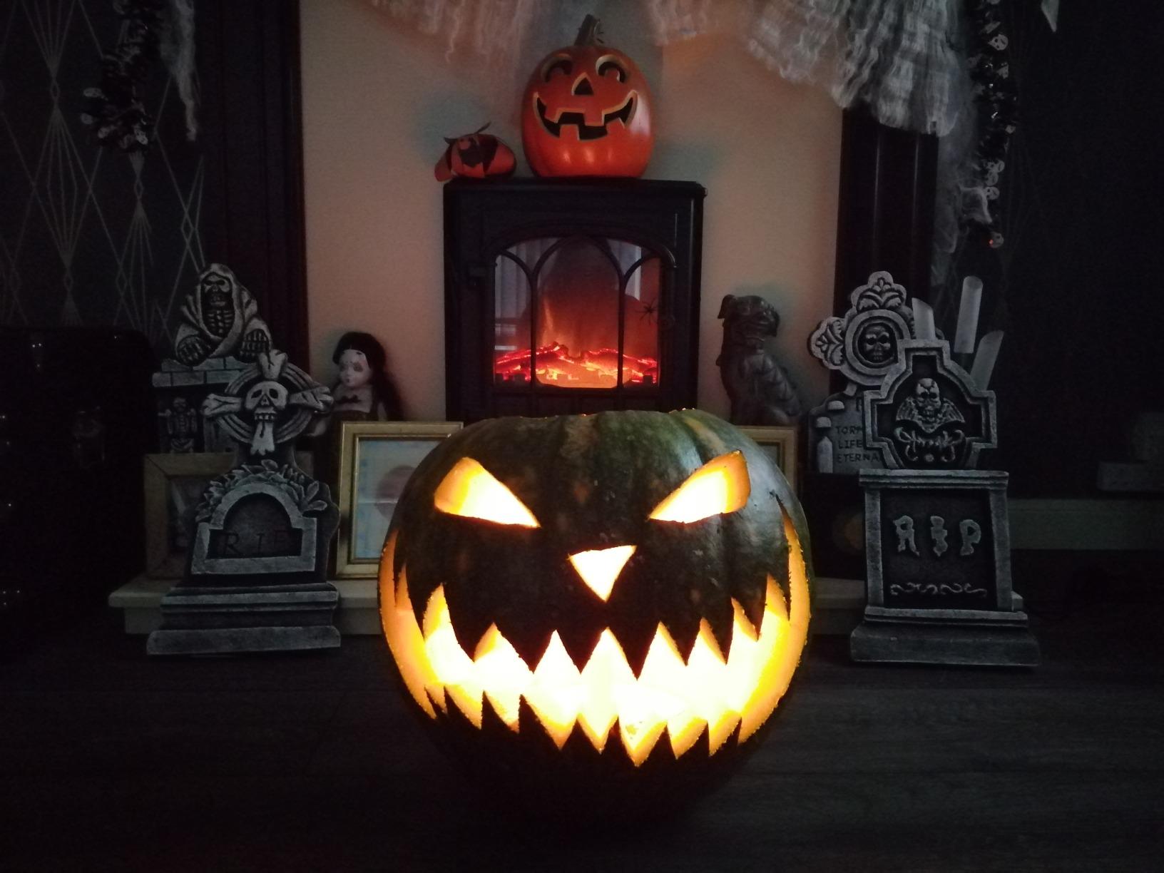 Halloween Decorations Vampire Demon Tombstone*3 Yard Signs Stakes*3 ...