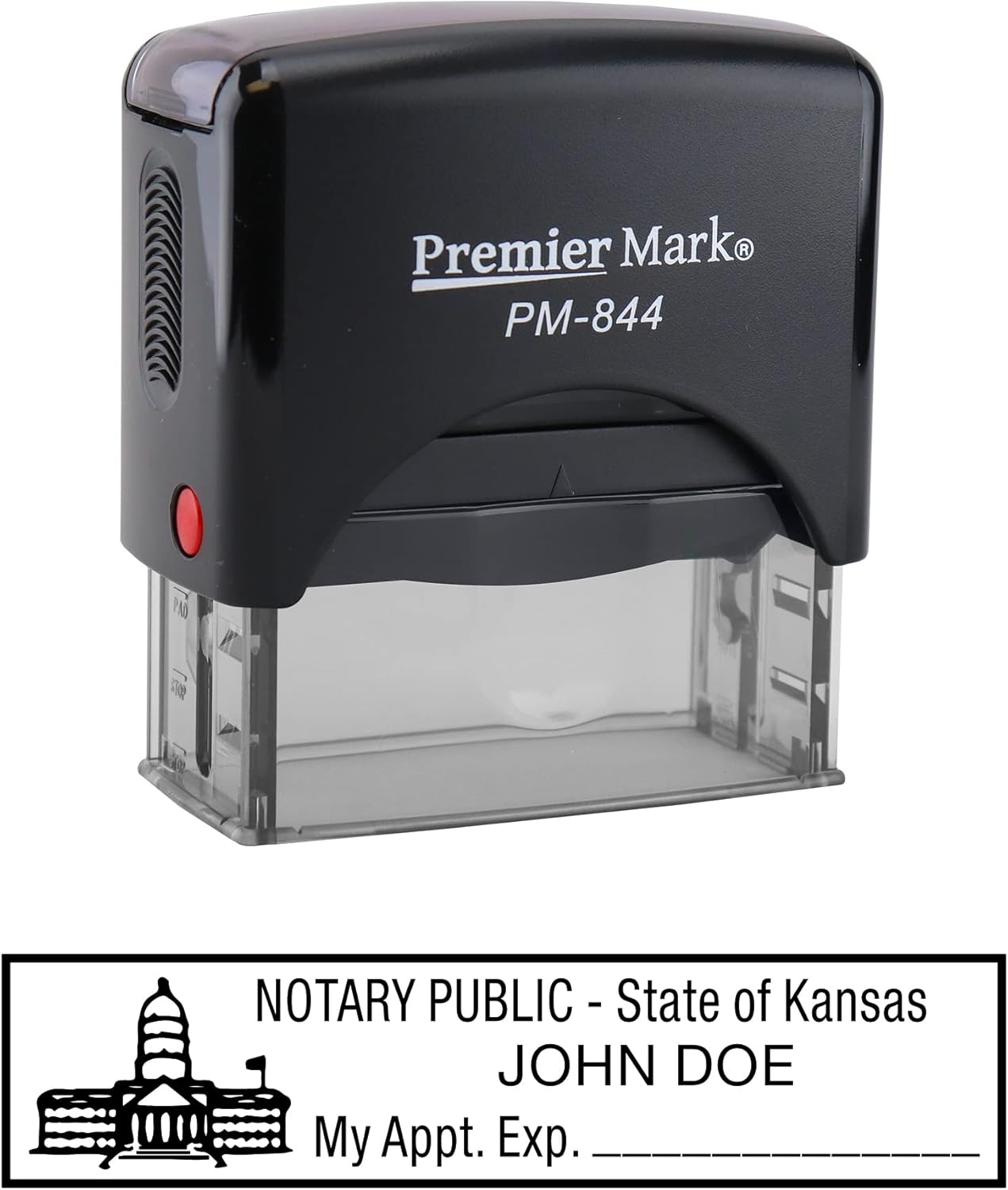 Amazon.com : Premier Mark Notary Self-Inking Stamp for All 50 States ...
