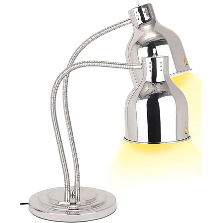 Amazon.com: KOUWO Food Heat Lamps with Dual 250w Bulbs Food Warmer ...