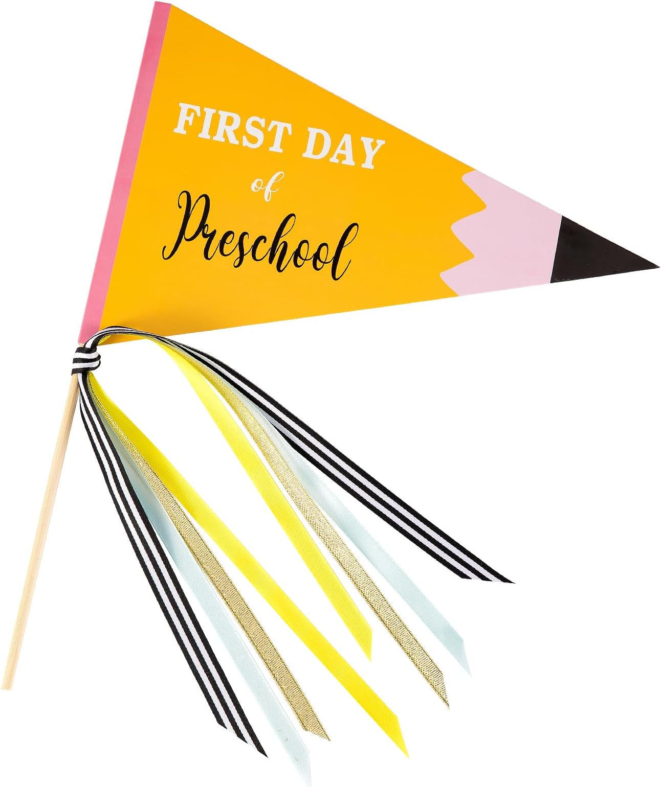 Amazon.com: CINPIUK First Day of School Flag DIY 2024 Back to School ...
