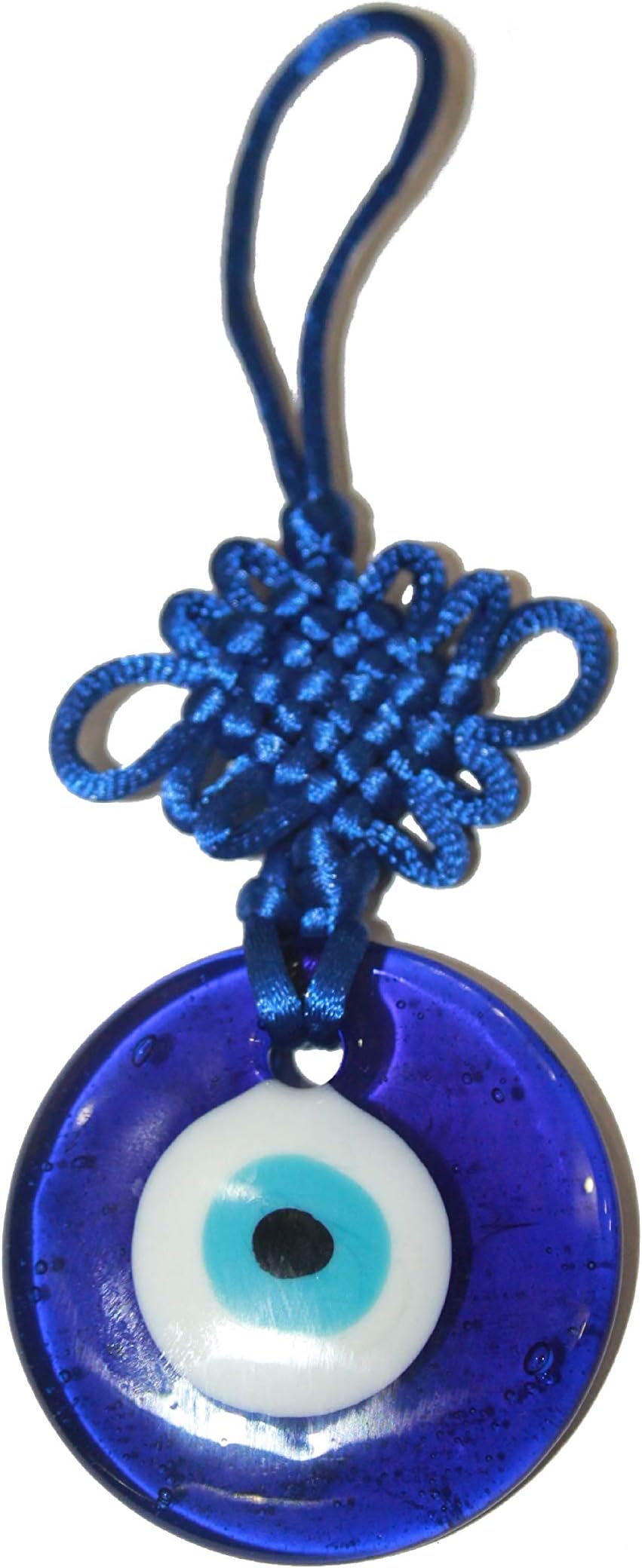 Amazon.com: Blue Evil Eye with Hamsa Hand Protection Hanging Decoration ...