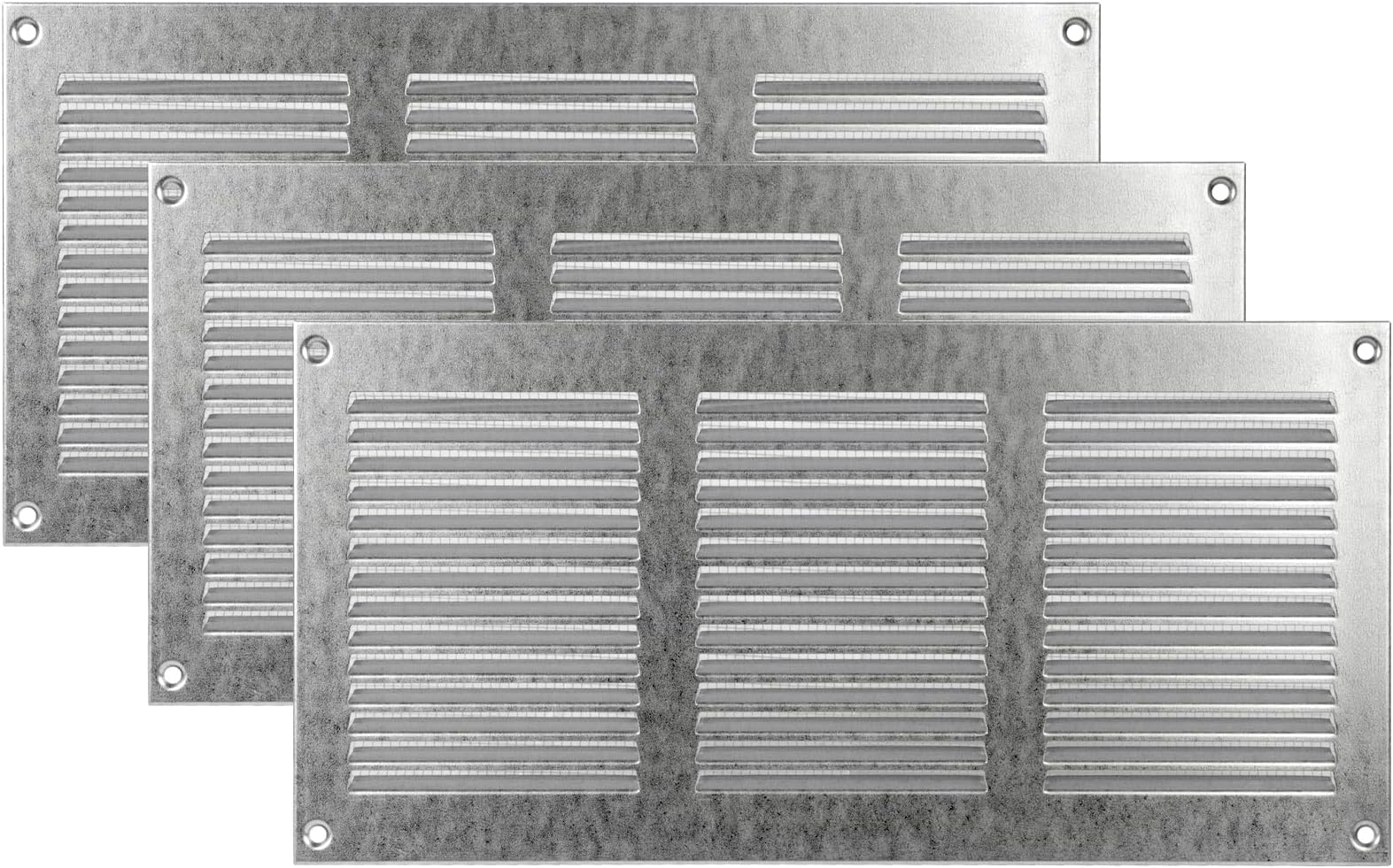 Vent Systems 16'' x 4'' Inch Galvanized Air Vent Cover Metal Air Return ...