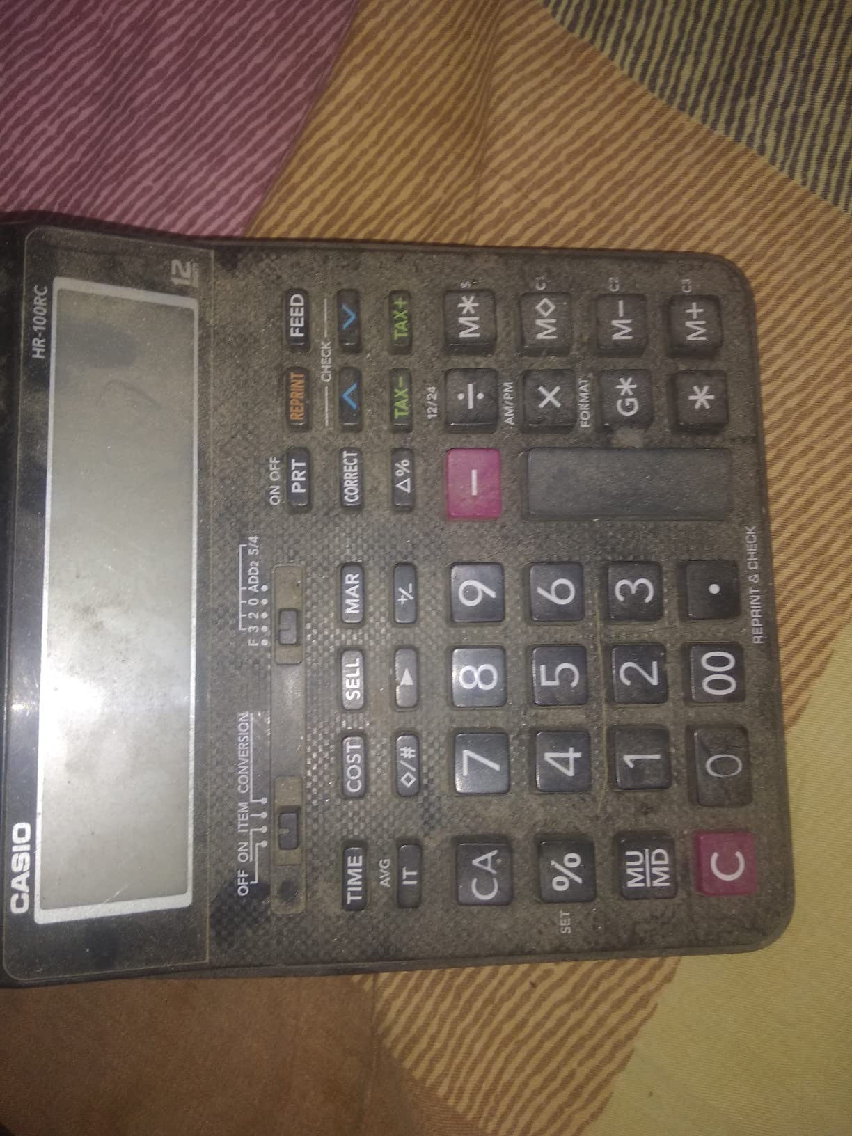 Casio DJ-120D Plus 300 Steps Check and Correct Desktop Calculator with ...