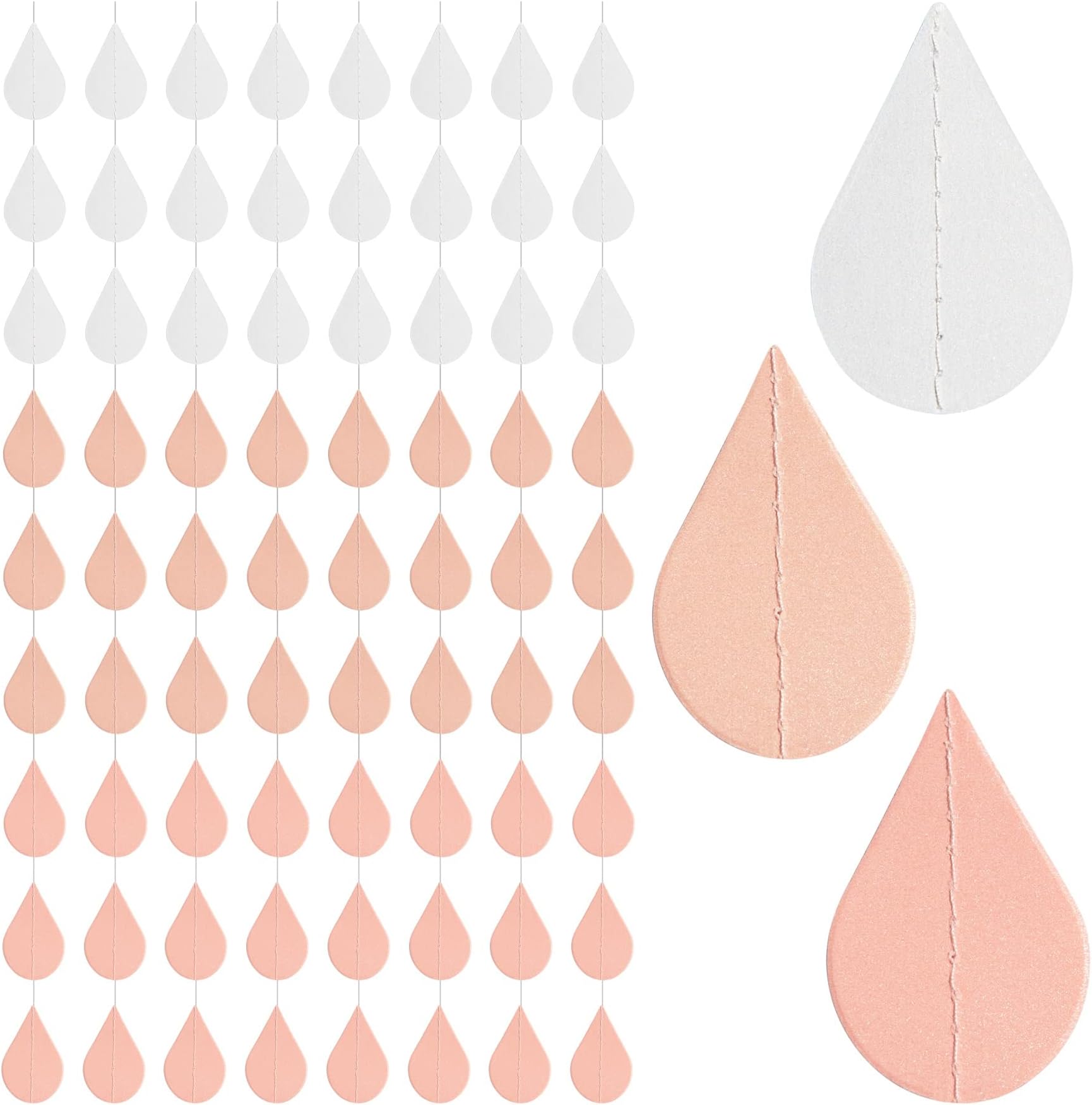 Amazon.com: Baby Shower Wedding Birthday Party Decorations Paper ...