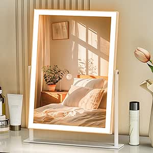 Amazon.com: Leishe Vanity Mirror with Lights 11.8”x16.1” Vanity Mirror ...