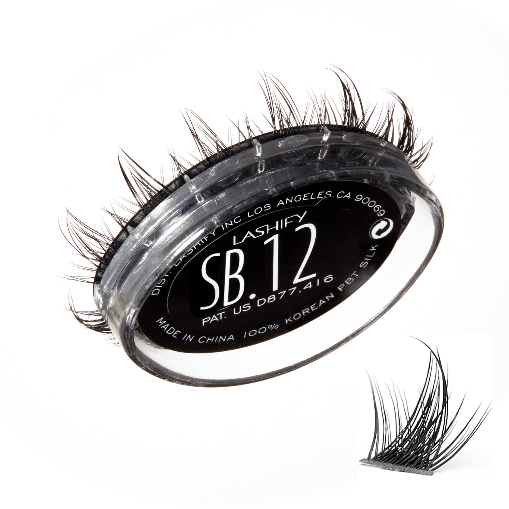 Amazon.com: Lashify Star Burst 12mm Gossamer DIY Eyelash Extensions ...