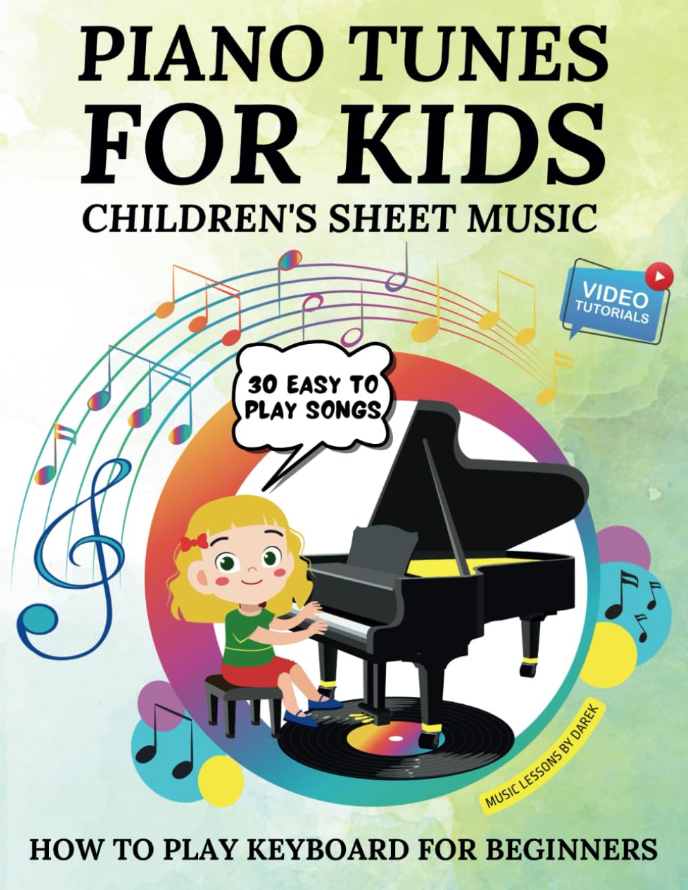 Amazon.com: Piano Tunes for Kids | Children's Sheet Music: How to Play ...
