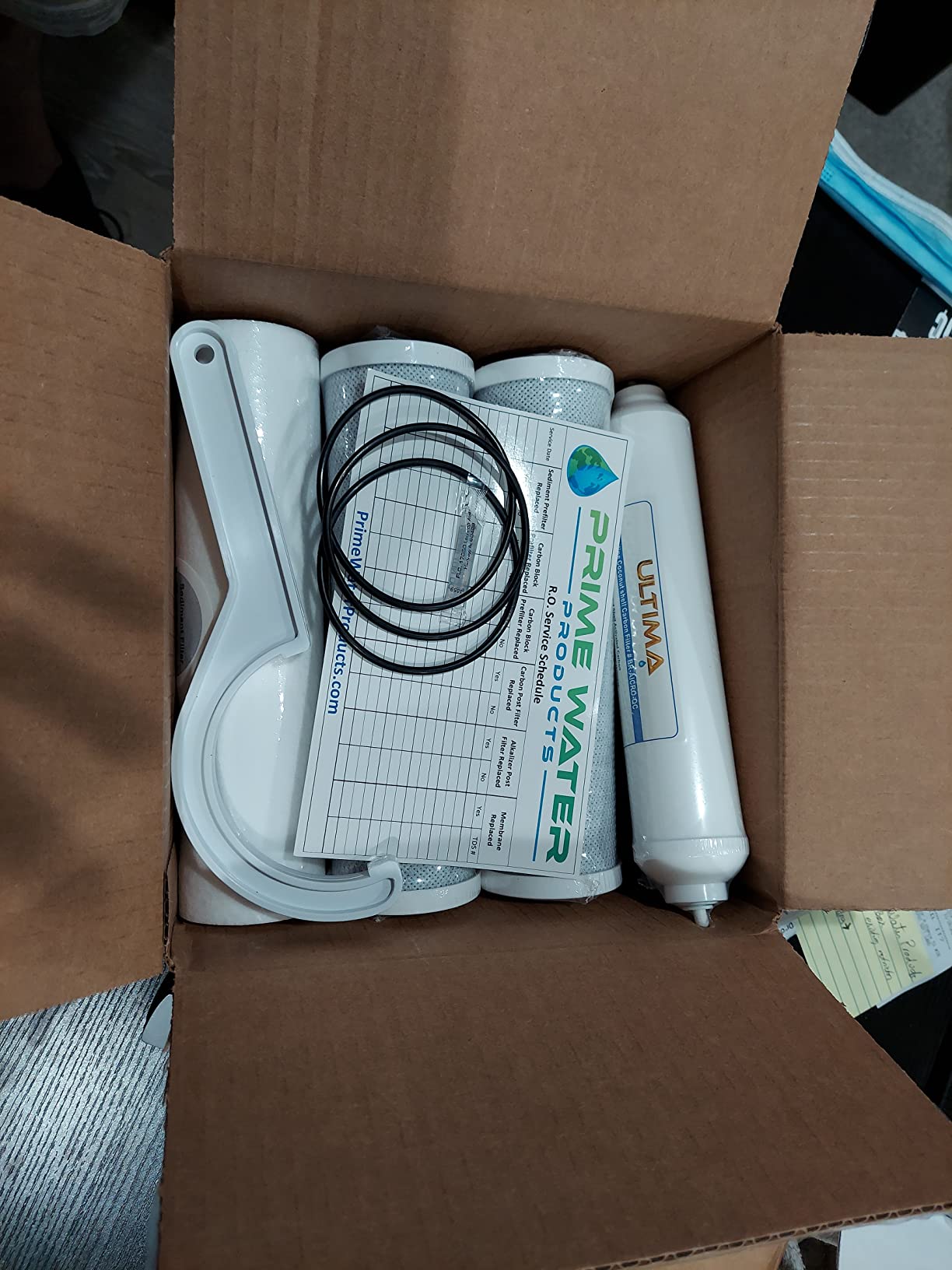 $7/mo - Finance Ultima Water Double Capacity Pre-Filter Set, Stages 1-3 ...