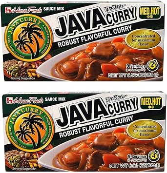 House Foods Java Curry Sauce Mix 6.52 Ounce (Pack of 2) : Amazon.co.uk ...