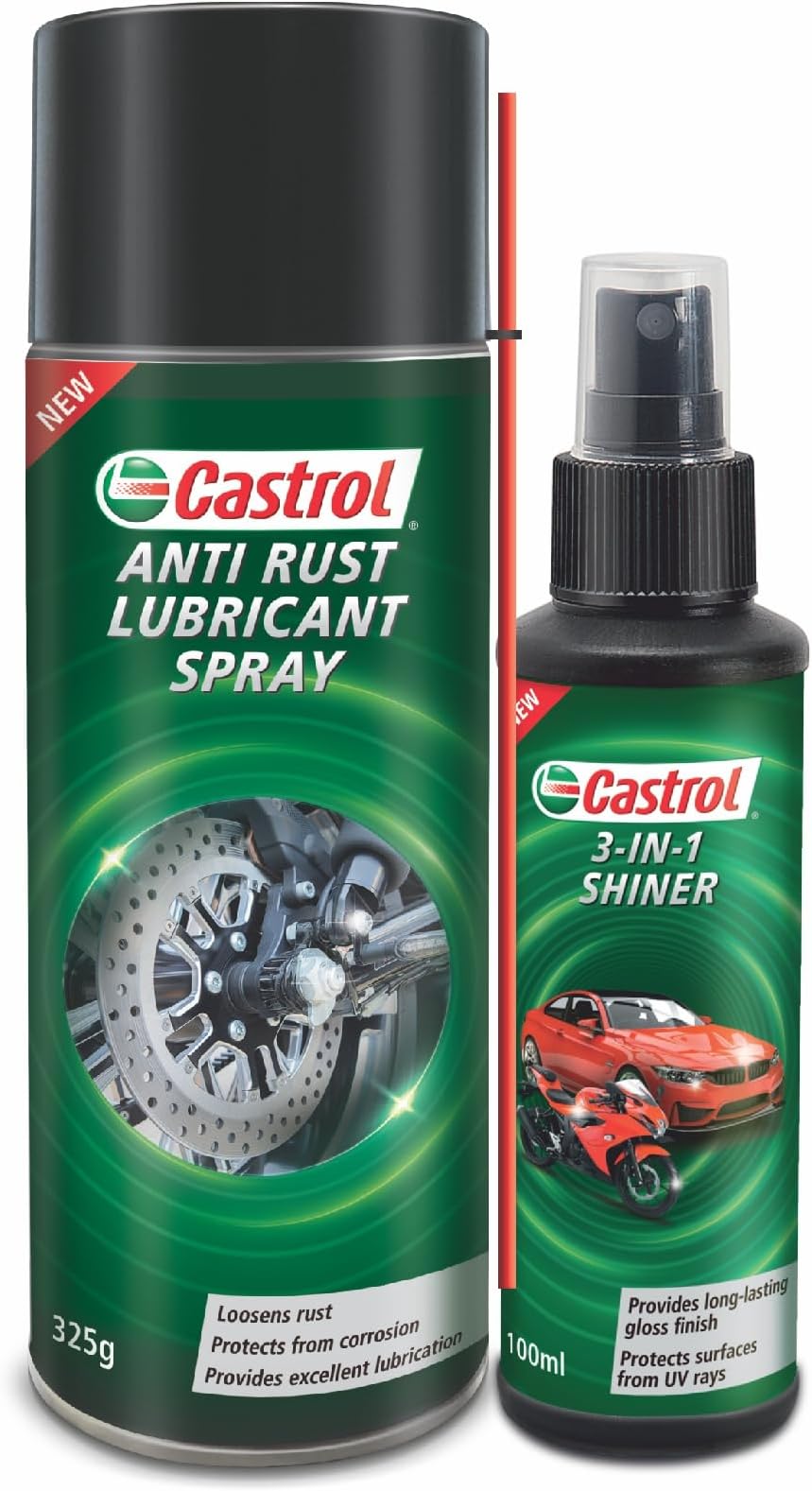 Castrol ANTI RUST LUBRICANT SPRAY for Bikes and Cars (420ML) | Protects ...