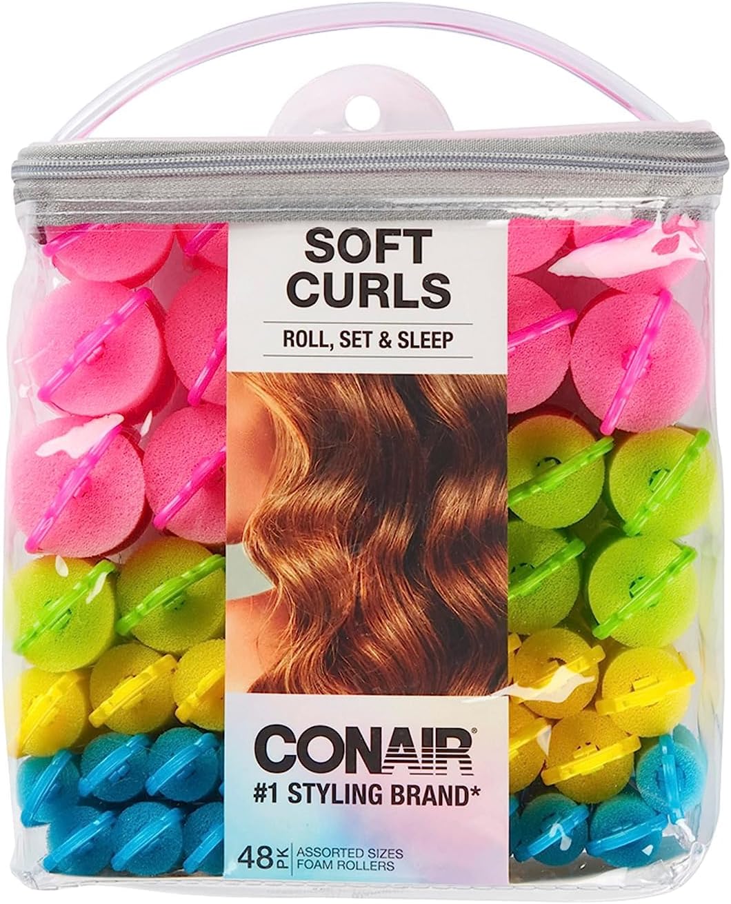 Conair Soft Bouncy Curls Foam Rollers 48 Count Amazon nl Beauty