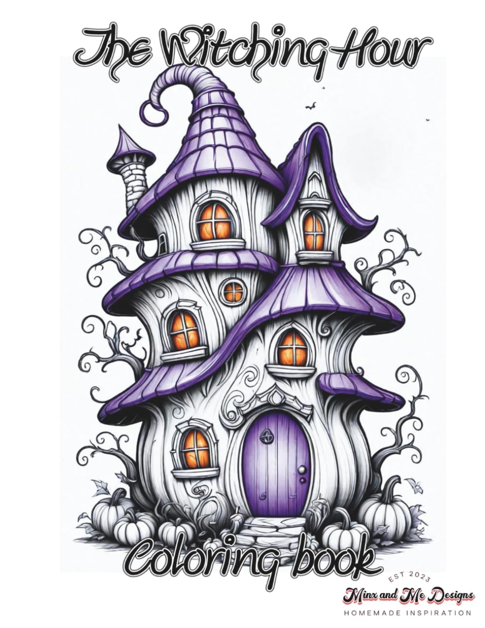 Amazon.com: The Witching hour: coloring book: Perfect Halloween gift ...