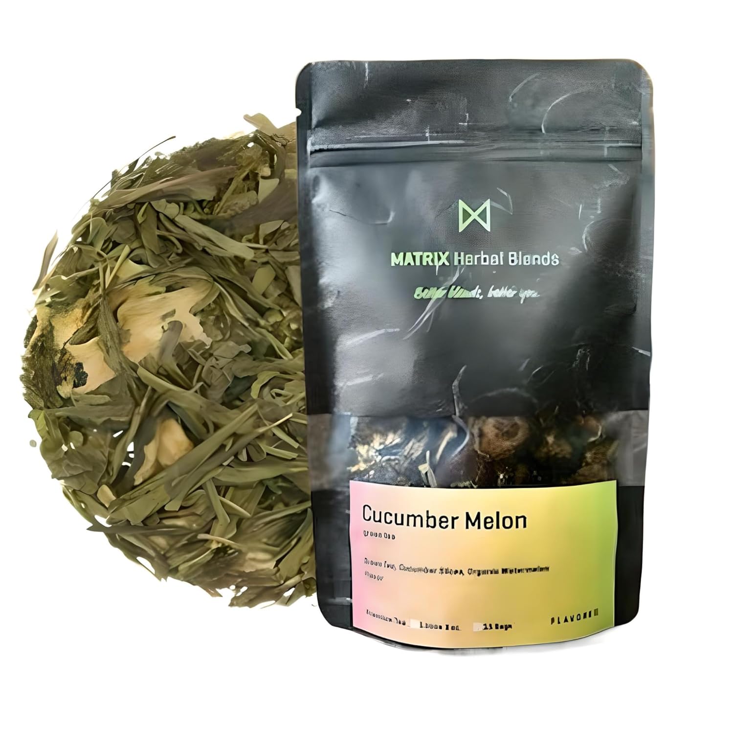 Amazon.com: Matrix Herbal Blends Cucumber Melon Green Tea (3 oz. Loose ...