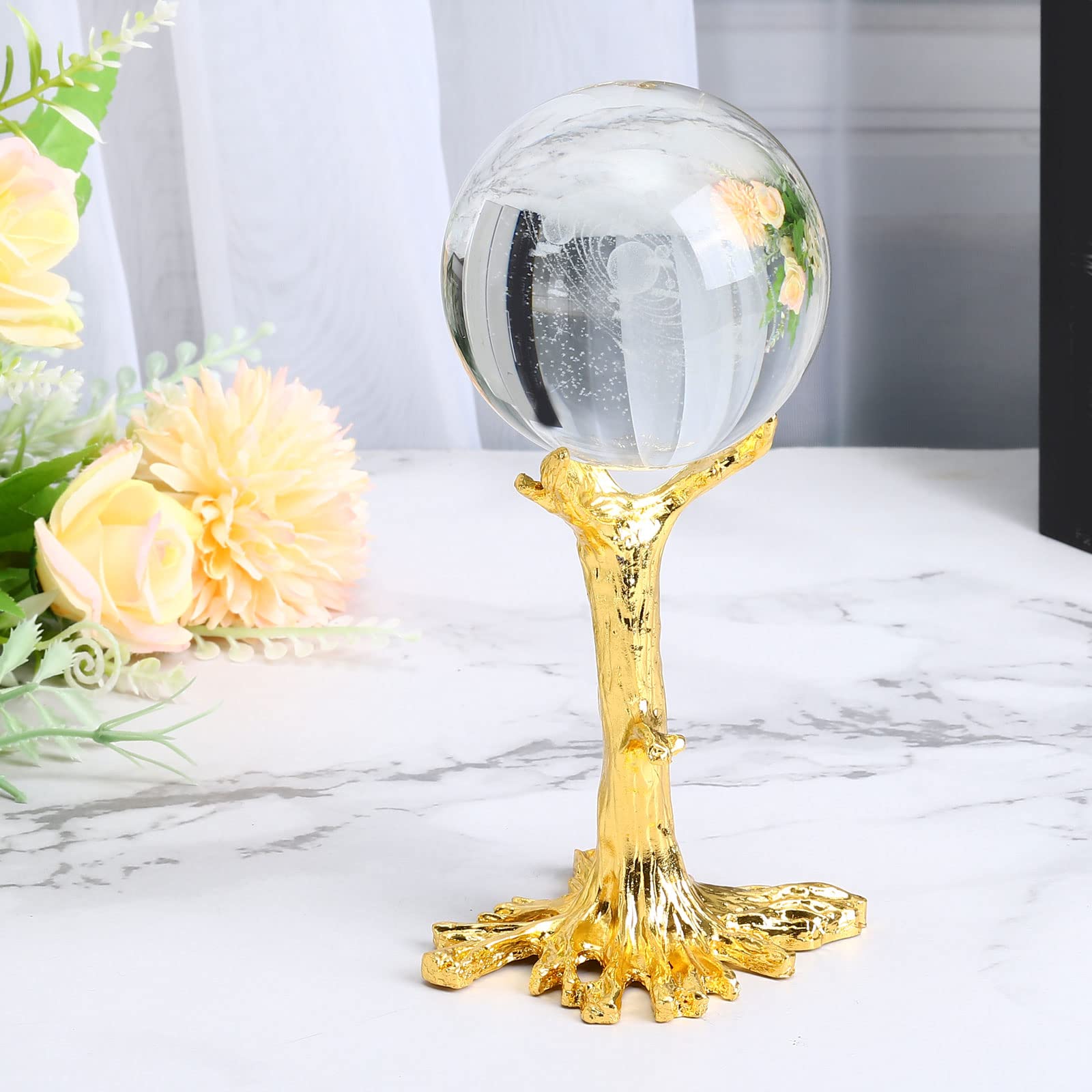 Crystal Holder PATIKIL Crystal Ball Stand, Sphere Display Stand ...