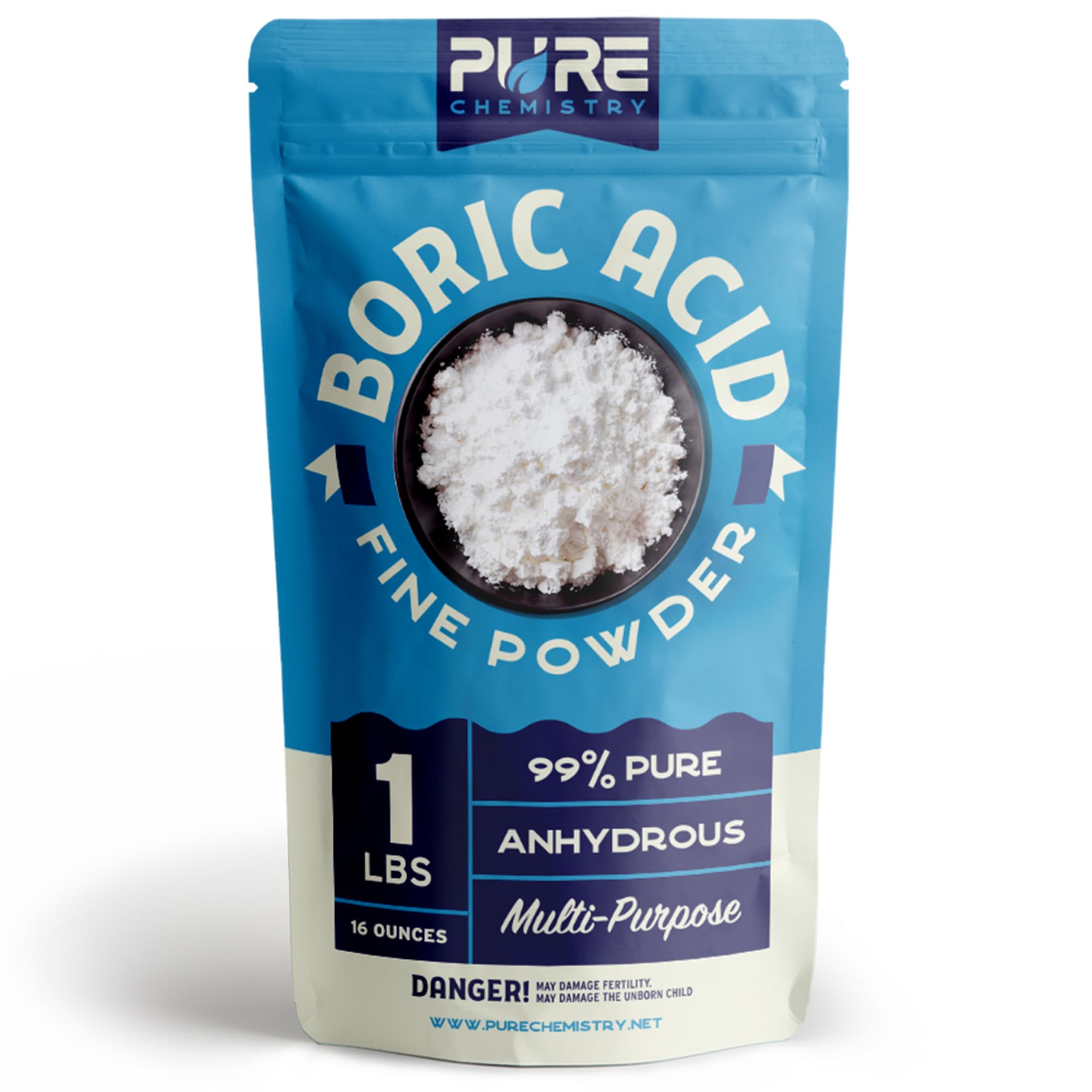 Snapklik.com : Bulk Boric Acid Powder, 99.9% Pure, For Laundry, Kitchen ...