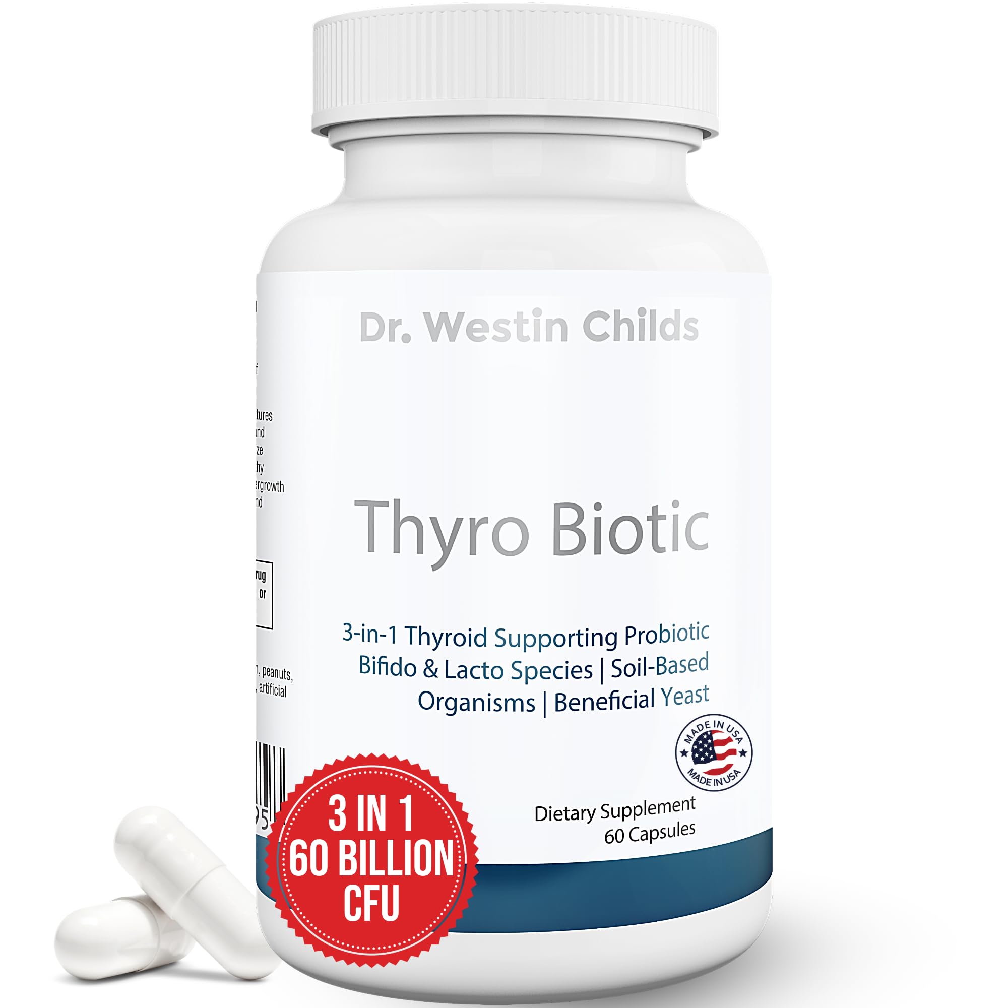 Amazon.com: Dr. Westin Childs Thyro Biotic | Probiotic for Women ...