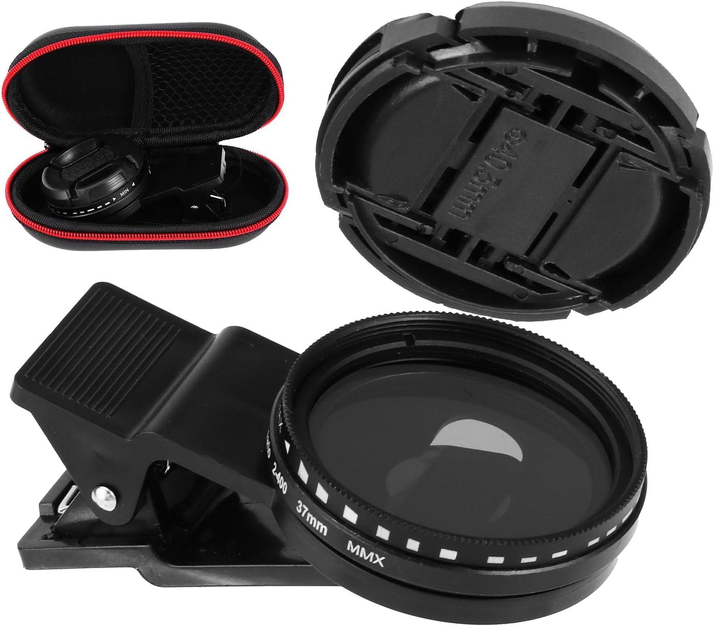 Amazon.com: 52mm ND2-400 Circular Polarizer Filter, Pro Lens Kit for ...