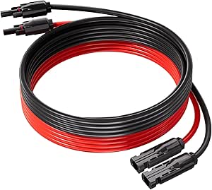 Amazon.co.jp: AFERIY MC4 延長ケーブル 5M ソーラーパネル接続用 ポータブル電源 ソーラーパネル 全シリーズ専用（ポータブル電源800/1200/1200Pro ...