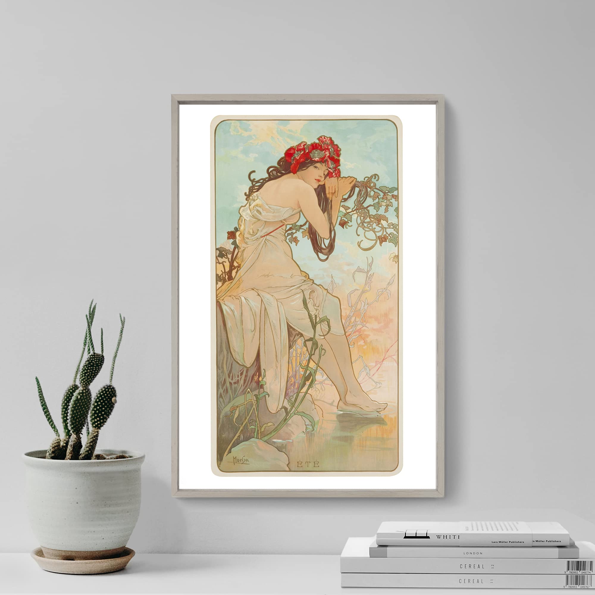 Alphonse Mucha Art Summer