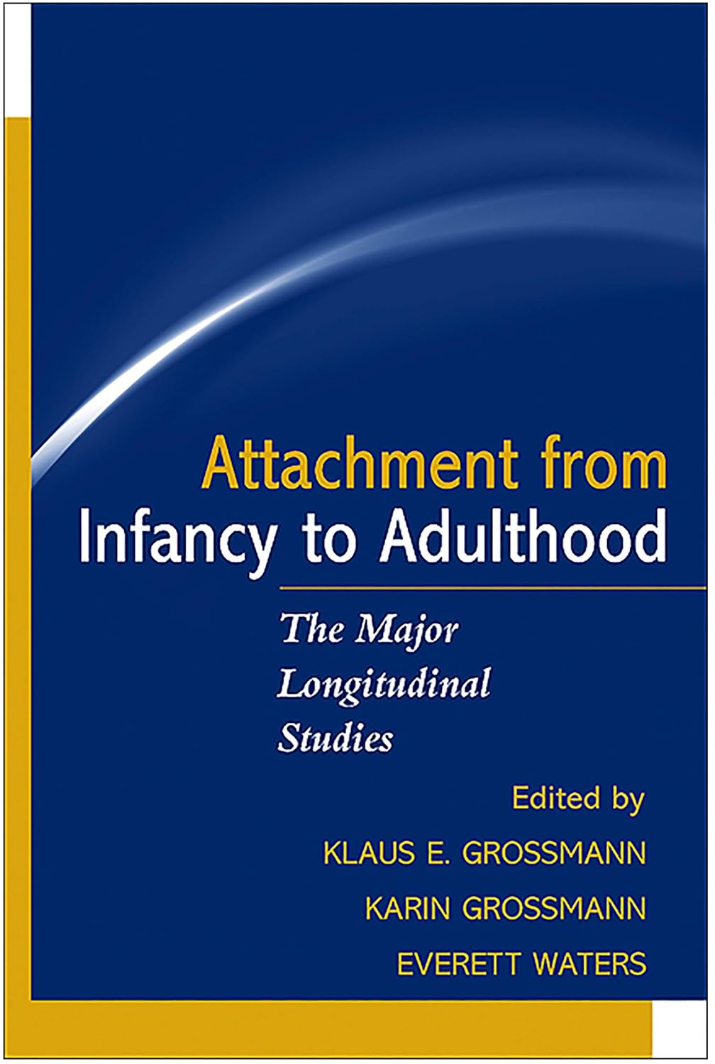 Attachment from Infancy to Adulthood: The Major Longitudinal Studies ...