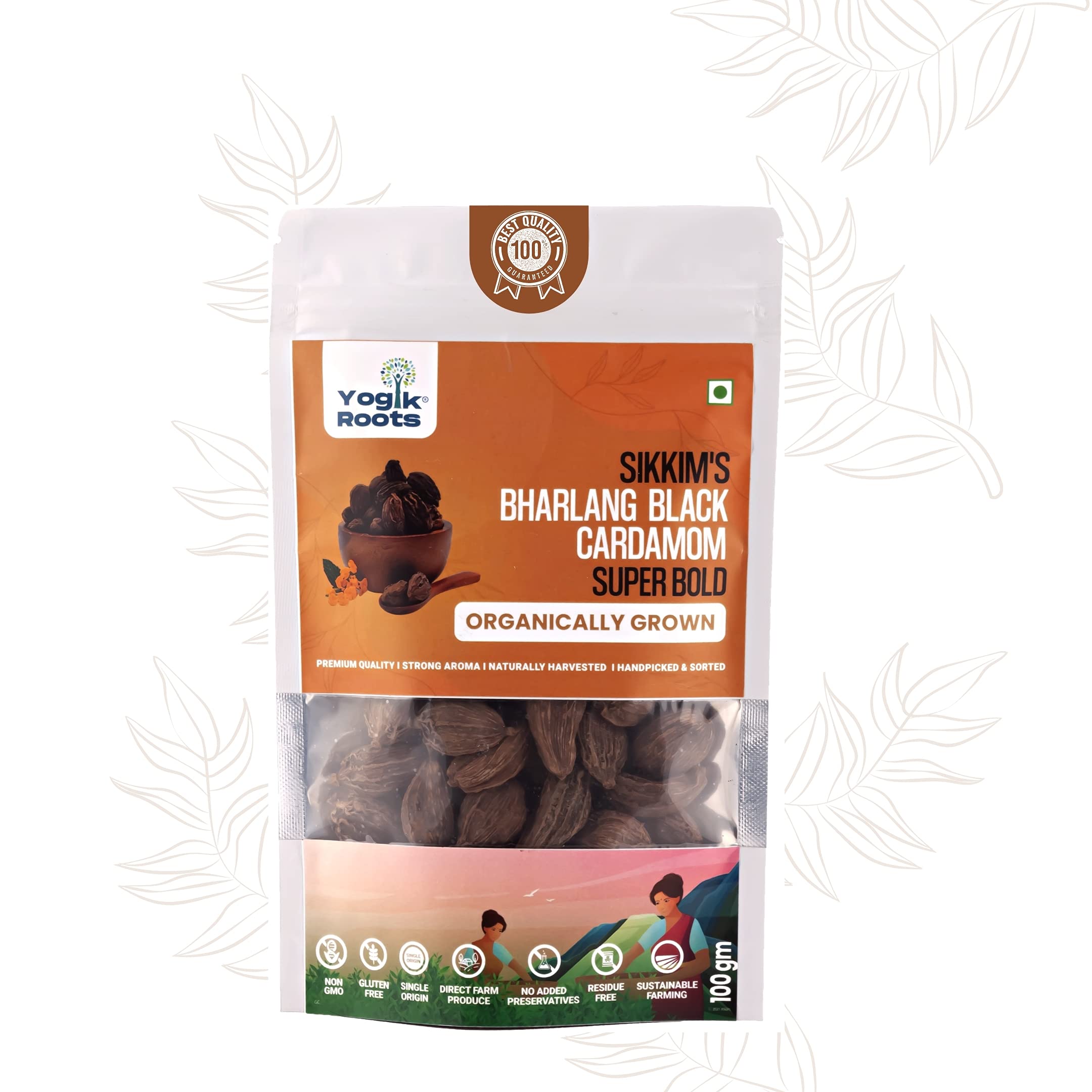 Buy Yogik Roots Sikkim Black Cardamom whole | ???? ?????? | Ba?i ...