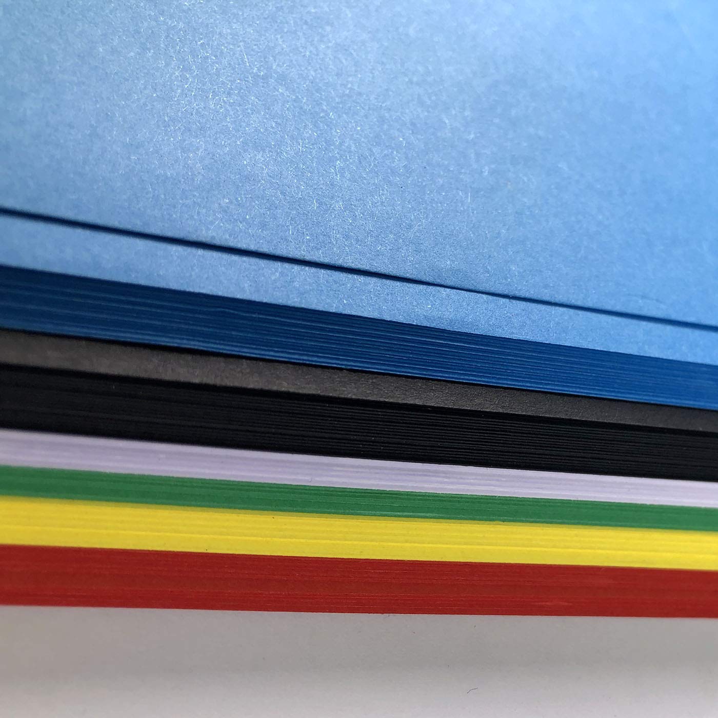 Bright SRA2 Large Sheets of Coloured Card 100 Sheets 230 Micron 180gms ...
