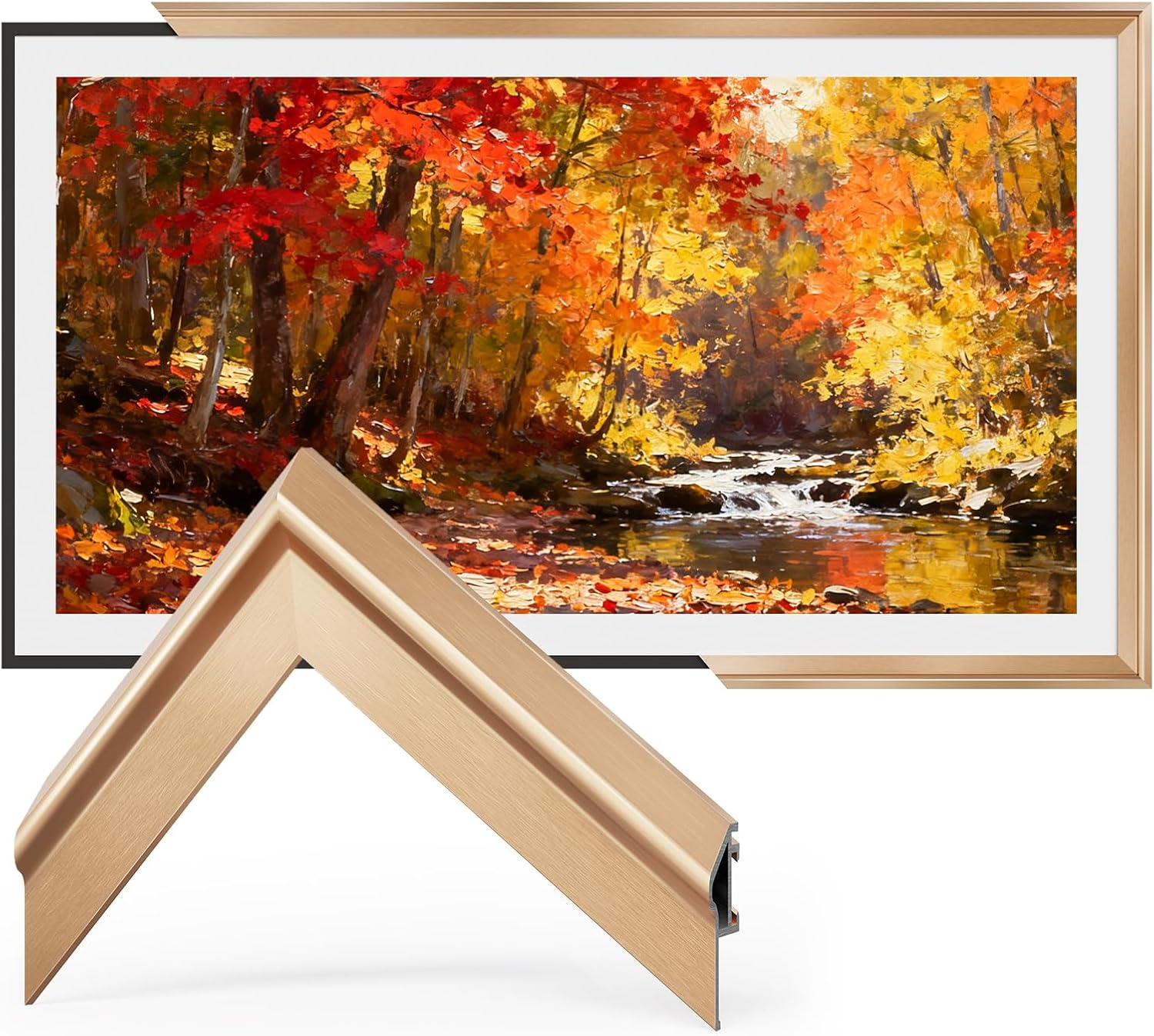 Amazon.com: VueFrame TV Frames 75" Deco Alloy Bezel Only for Samsung ...