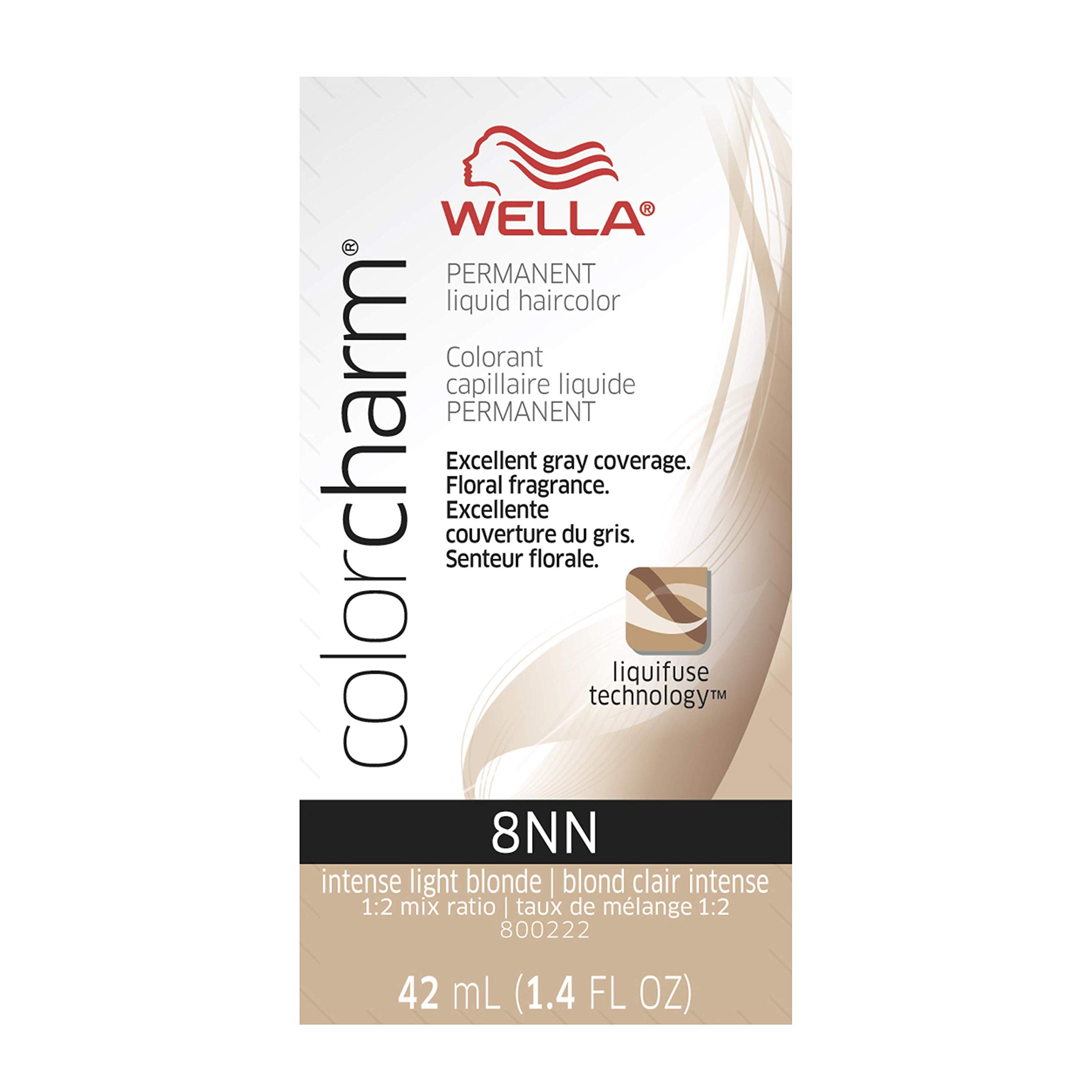 Wella Color Charm Permanent Liquid Hair Color for Gray Coverage Liquid ...