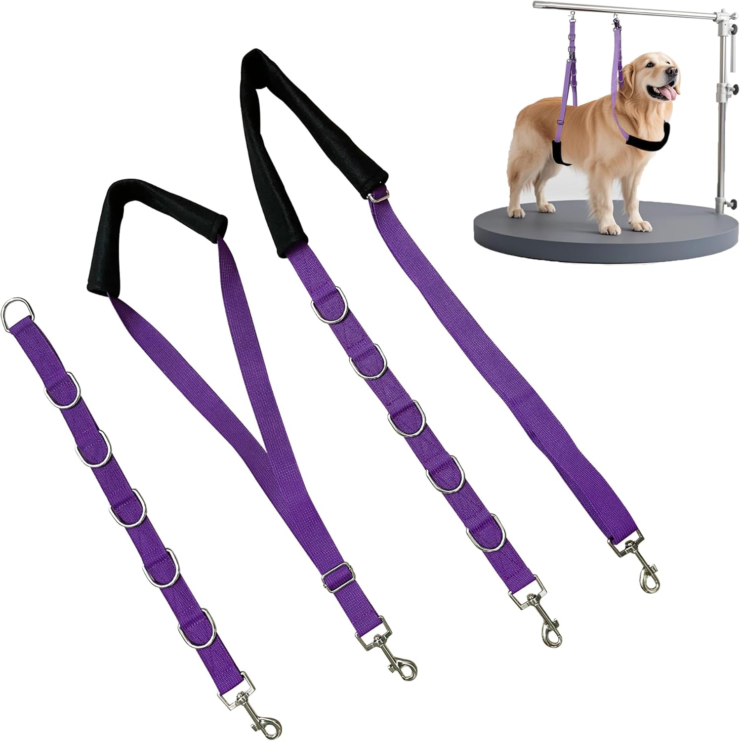 Amazon.com : Urciwos Pet Grooming Loop and Belly Strap for Dogs with ...