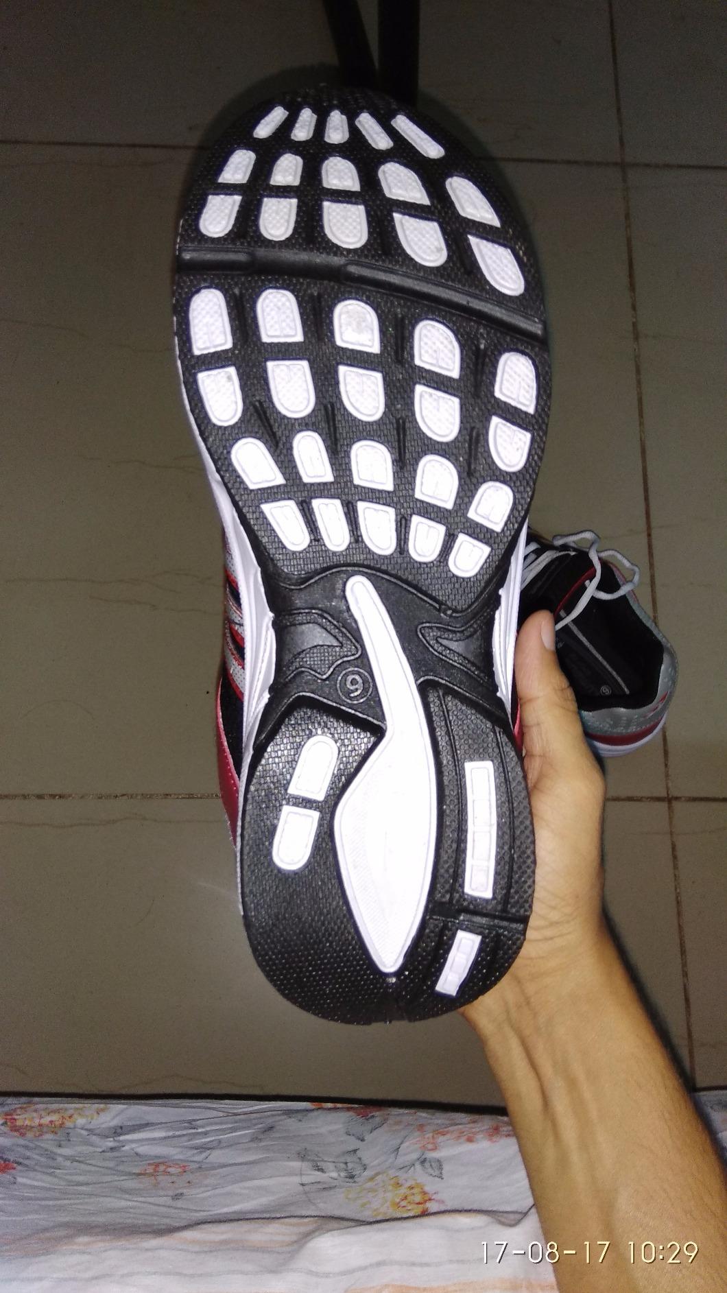 Buy Columbus Men Black Red Sports Shoes (10 UK) at Amazon.in