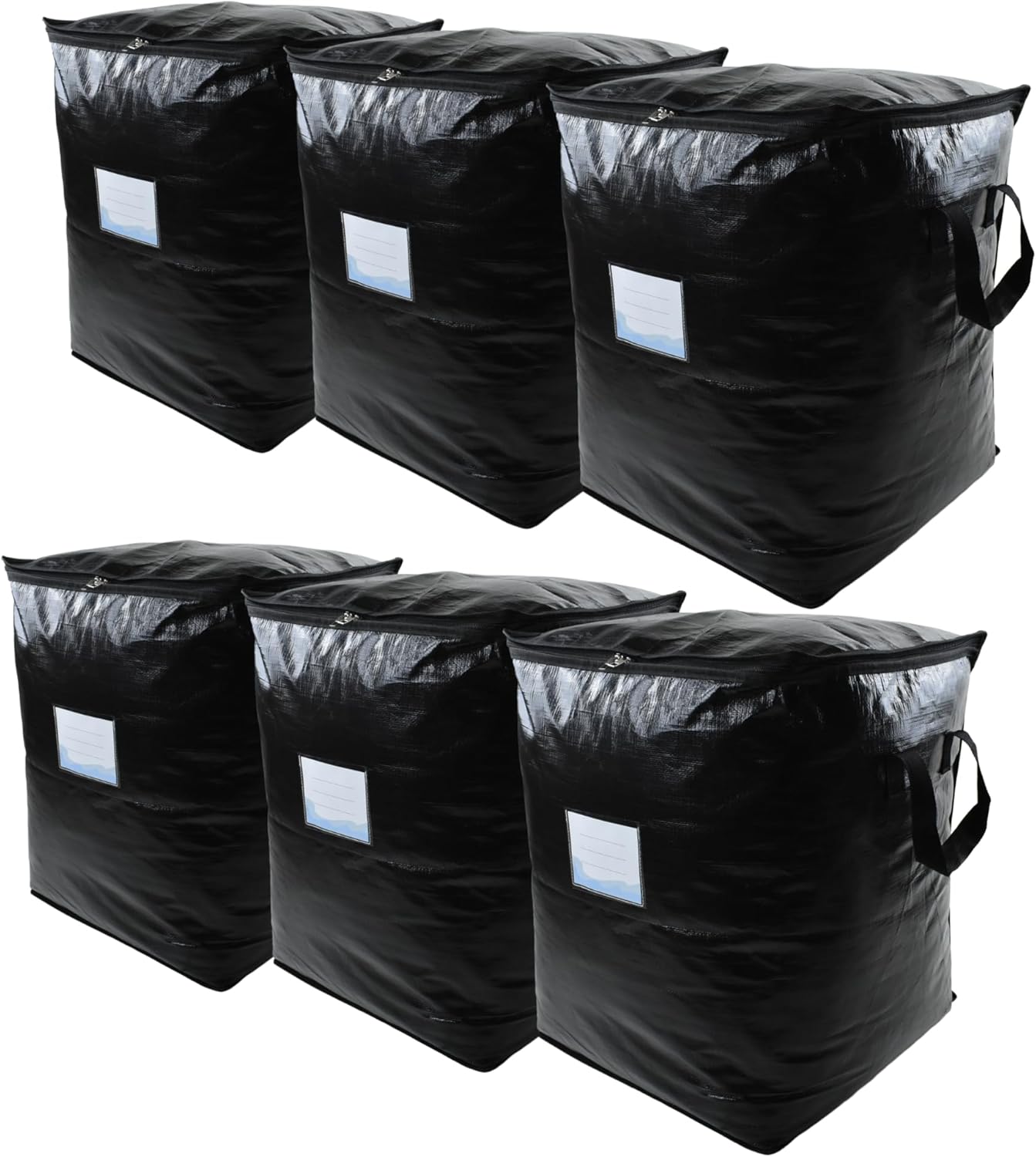 Amazon.com: 6 Pack 91L Storage Bags for Clothes, Moving Bags Heavy Duty ...