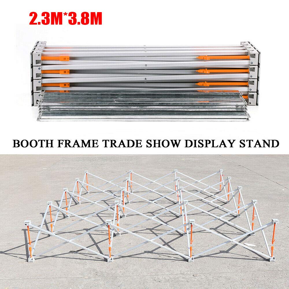 Buy Aluminum Square Tube Gusset Pull Net Display Rack, Pop Up Trade ...