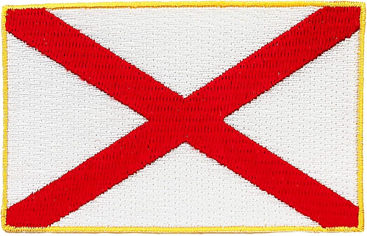 Amazon.com: Alabama State Flag Embroidered Patch Velcro®-Brand ...