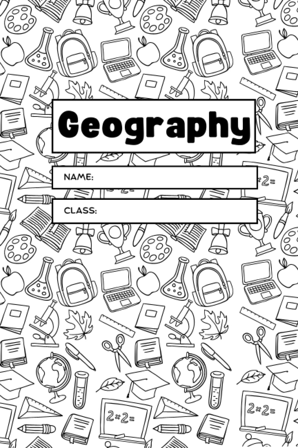 Geography: Notebooks for school and Work,: book, memo: Amazon.com: Books