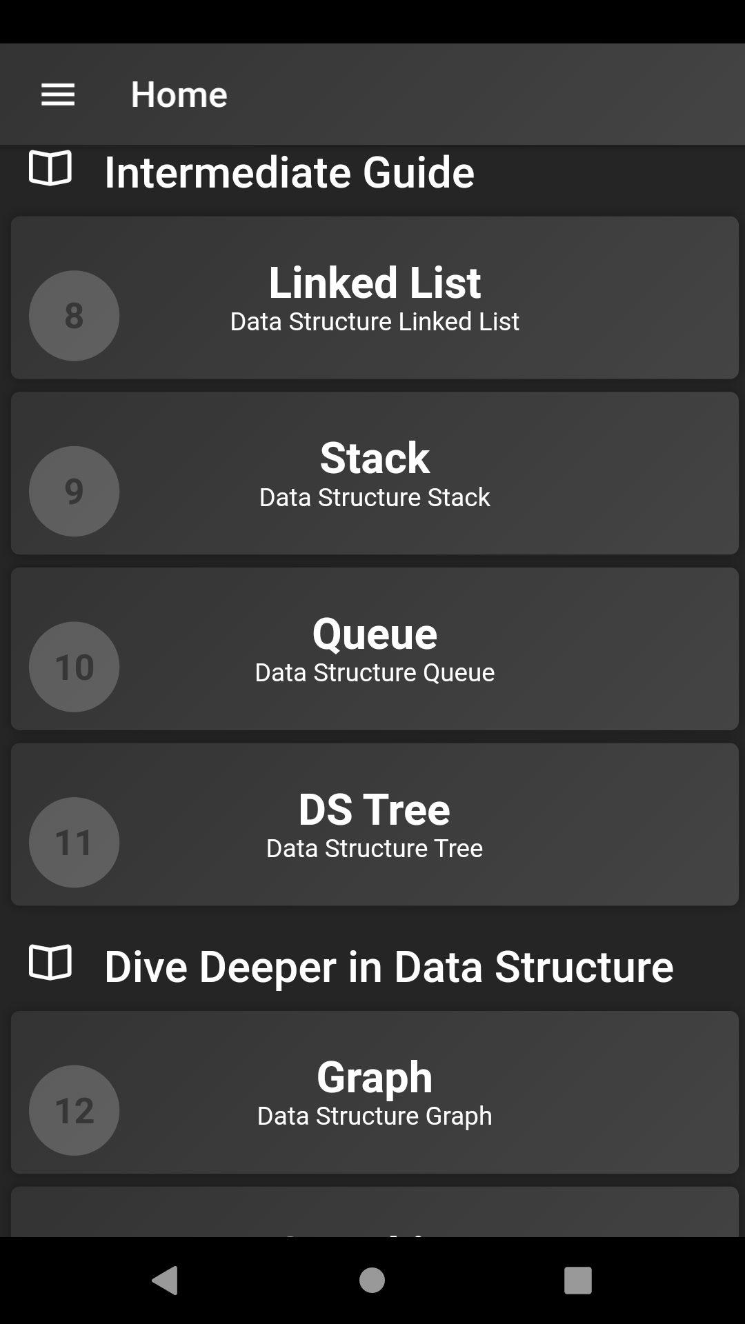 Learn Data Structures And Algorithms App On Amazon Appstore