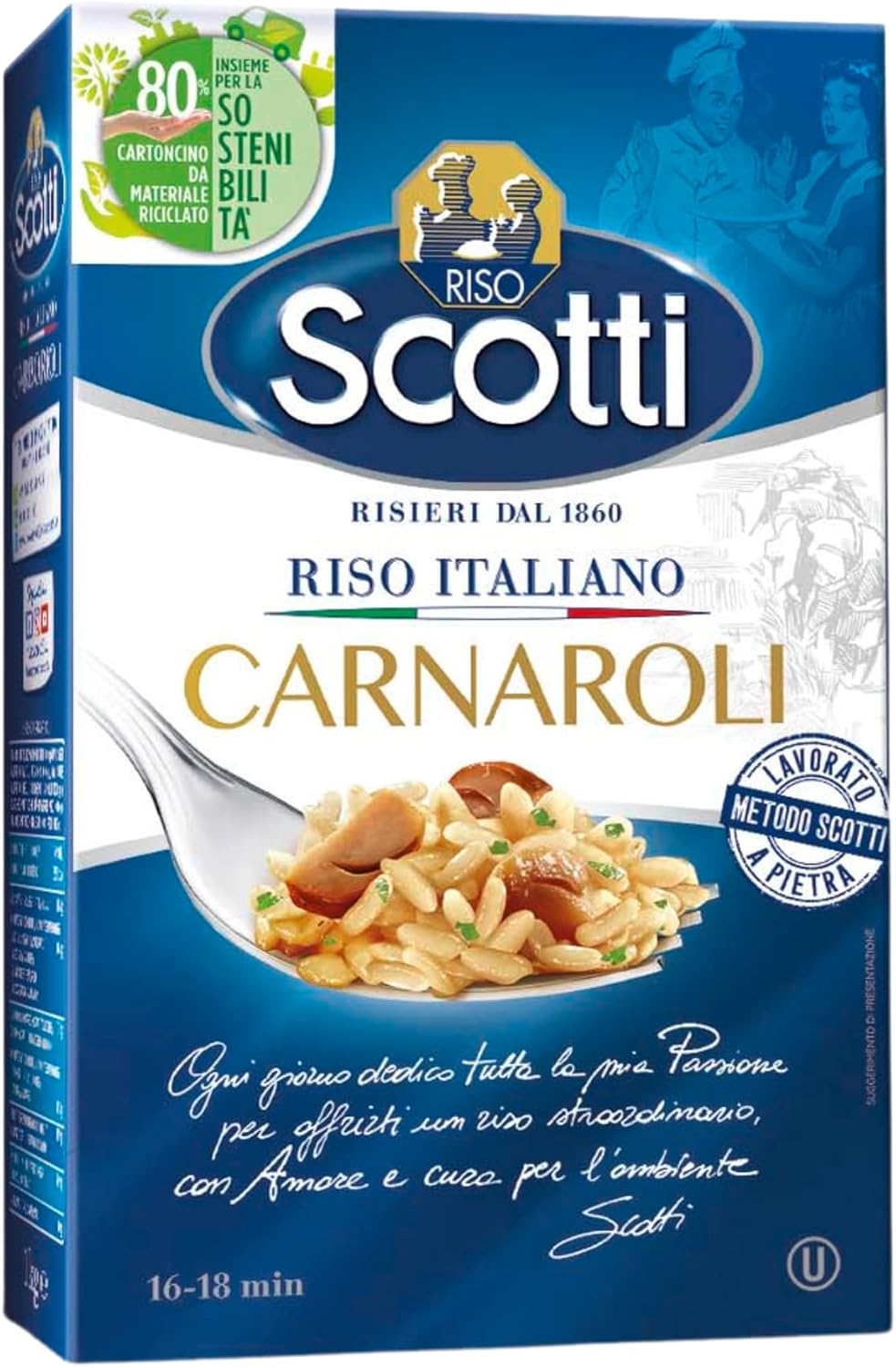 Amazon.com: Scotti Carnaroli Superfine Rice - 2.2 Pounds : Grocery ...