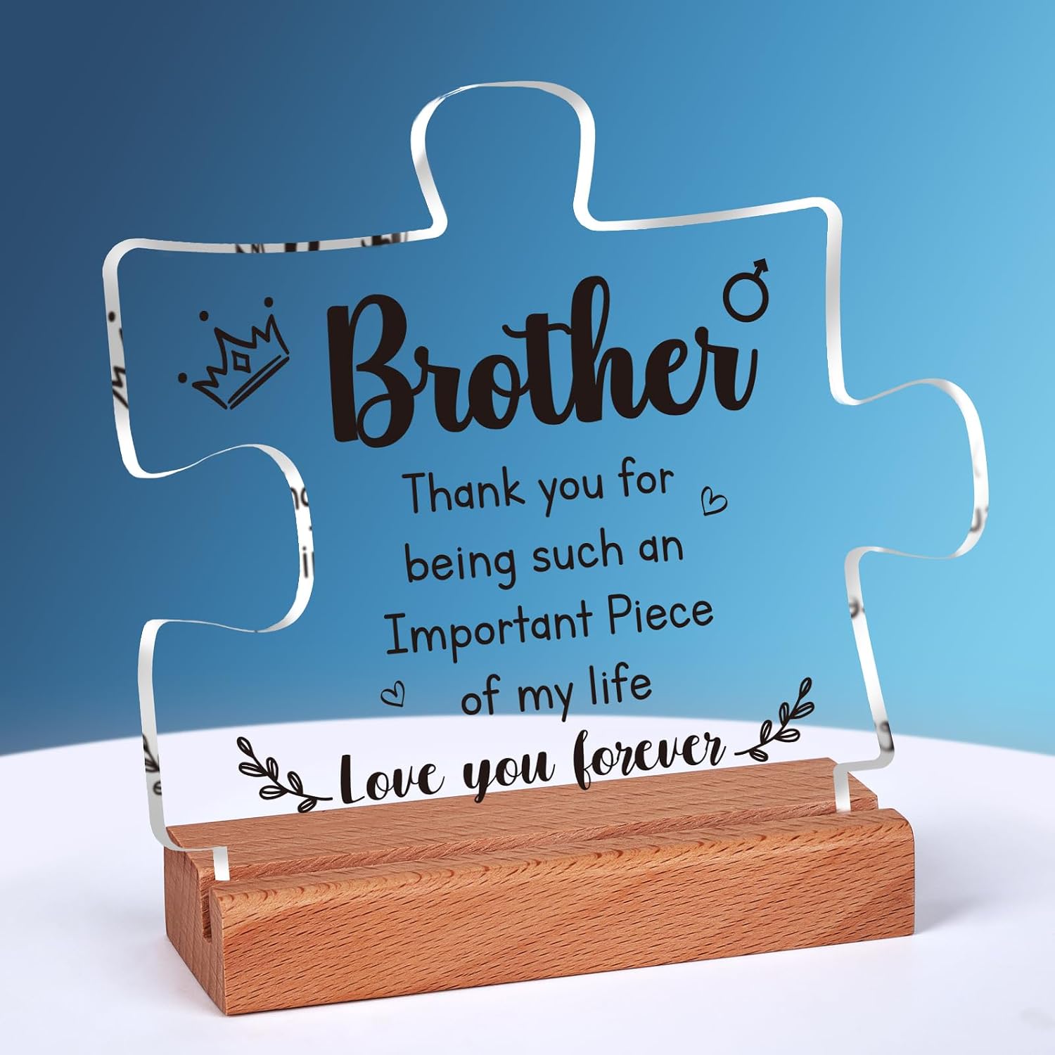 Brother Gifts, Gifts for Brother, Brother Christmas Gifts, Acrylic ...