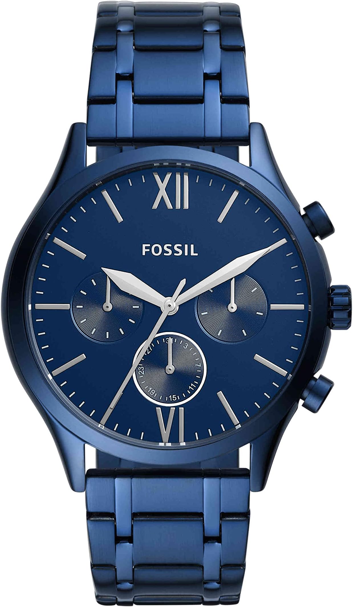 Buy Fossil Fenmore Analog Blue Dial Men's Watch-BQ2403 at Amazon.in