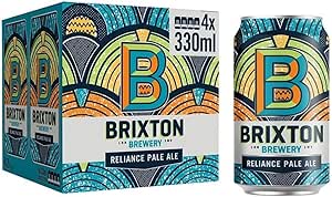 Brixton Reliance Pale Ale 4x330ML Cans : Amazon.co.uk: Grocery